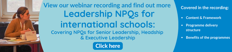 NPQH International | Outstanding Leaders