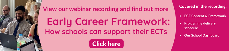 Early Career Framework ECF - Early Career Development Programme ...