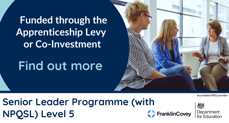 Leaders Apprenticeship with NPQSL | Outstanding Leaders